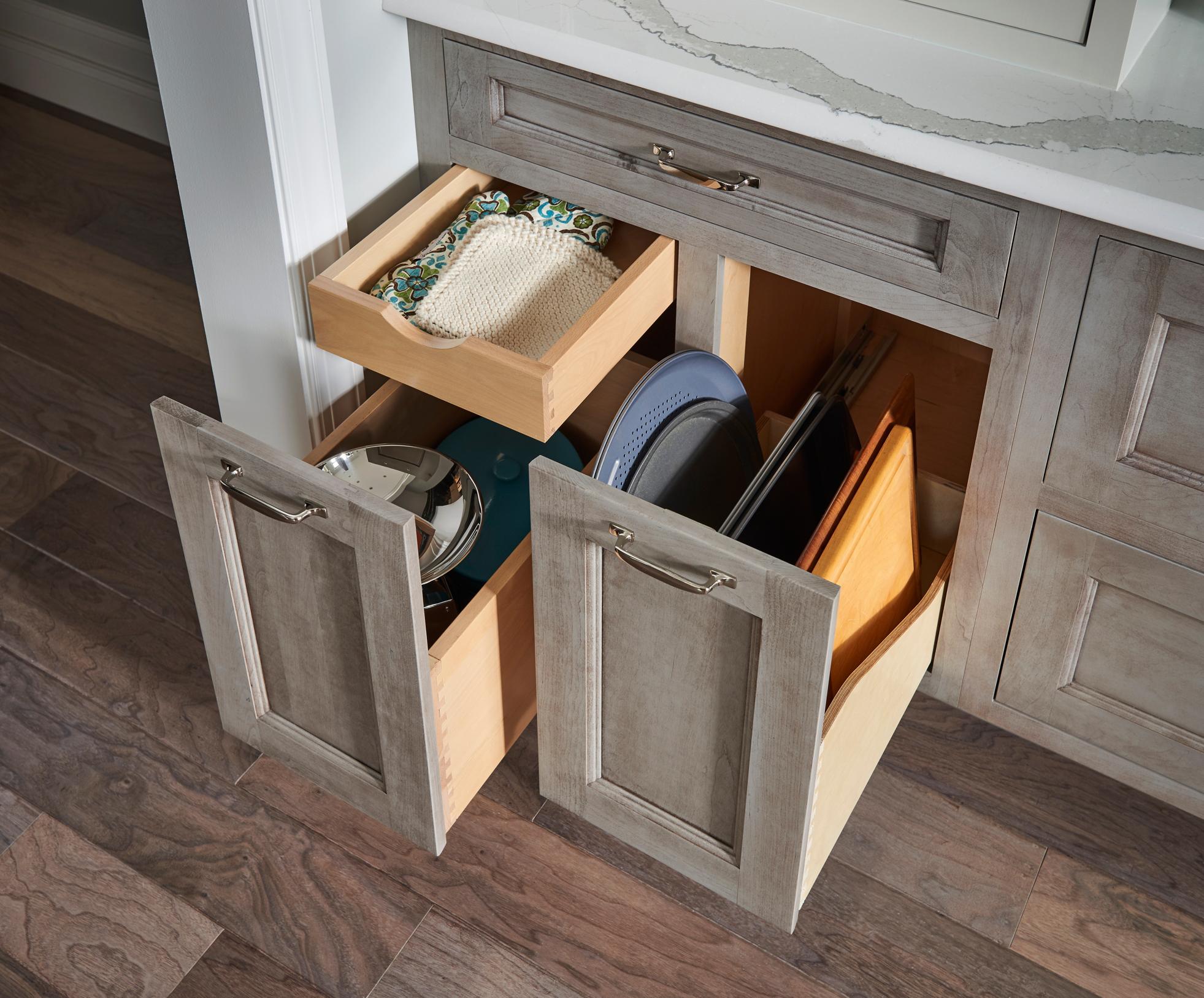 Medallion Cabinetry - Tiered Storage Medallion Cabinetry - Tiered Storage