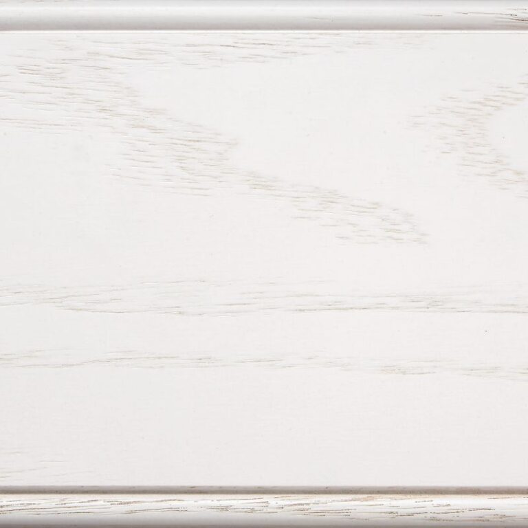 Finch in Cottage White Sheer on Quartersawn Oak - Medallion Cabinetry