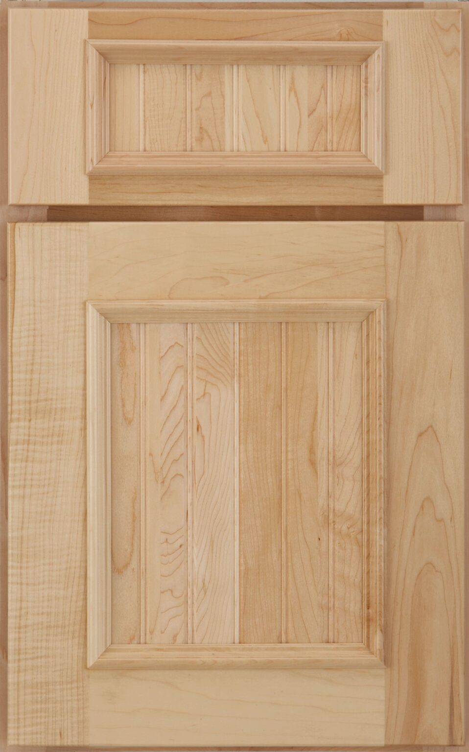 Devonshire Beaded Panel in Ocean Jade on Maple - Medallion Cabinetry