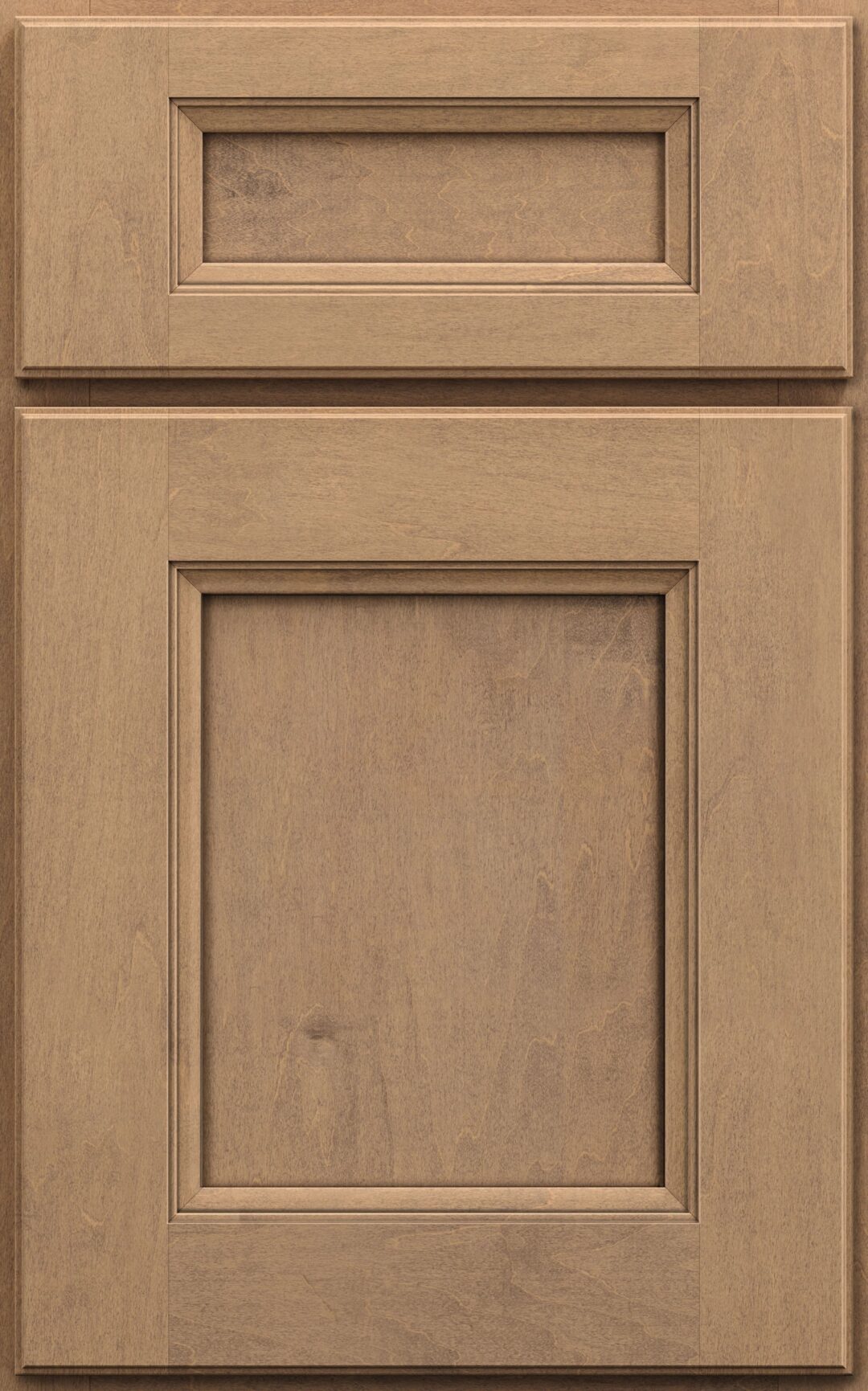 Ellison Reverse Raised Panel in Petal on Maple - Medallion Cabinetry