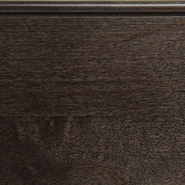 Madison Raised Panel in Smoke with Ebony Highlight on Rustic Maple ...